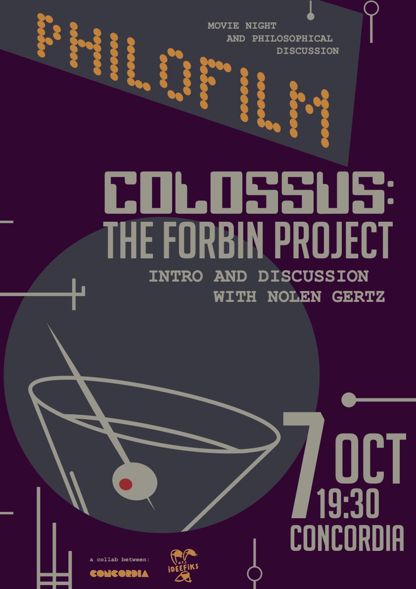 Philofilm screening of Colossus: The Forbin Project with UT philosophy ...