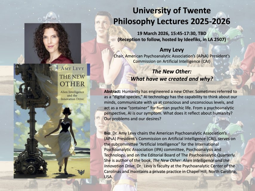 Philosophy Colloquium Lecture - 19 March 1545-1730 - Amy Levy