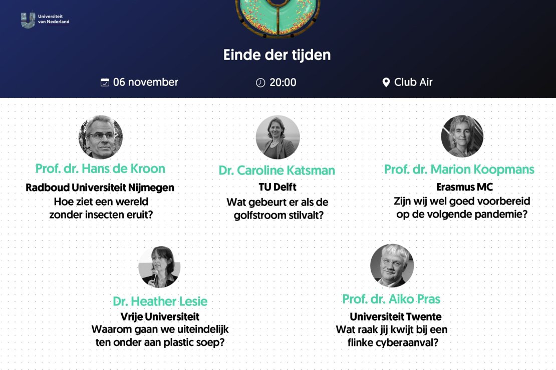 Aiko Pras in Universiteit van Nederland