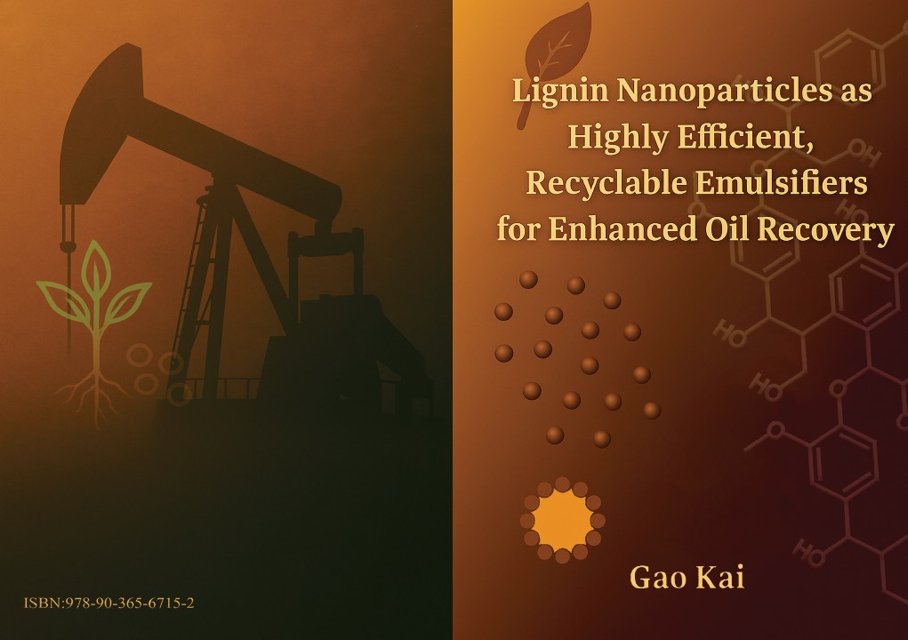 Promotie Kai Gao | Lignin Nanoparticles as Highly Efficient, Recyclable ...